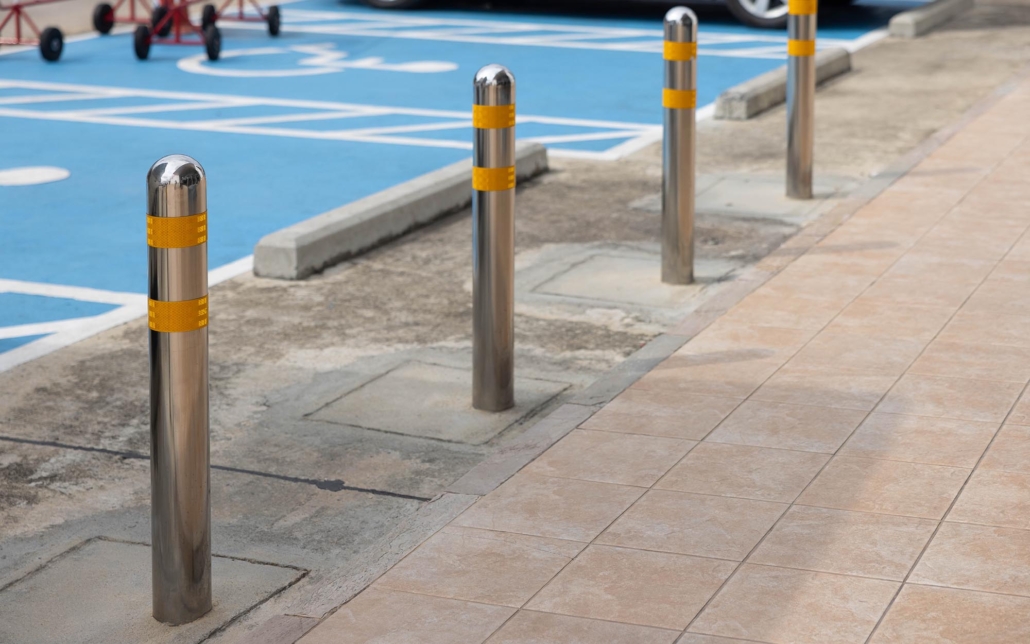 Learn How to Take Care of Your Parking Lot Bollards